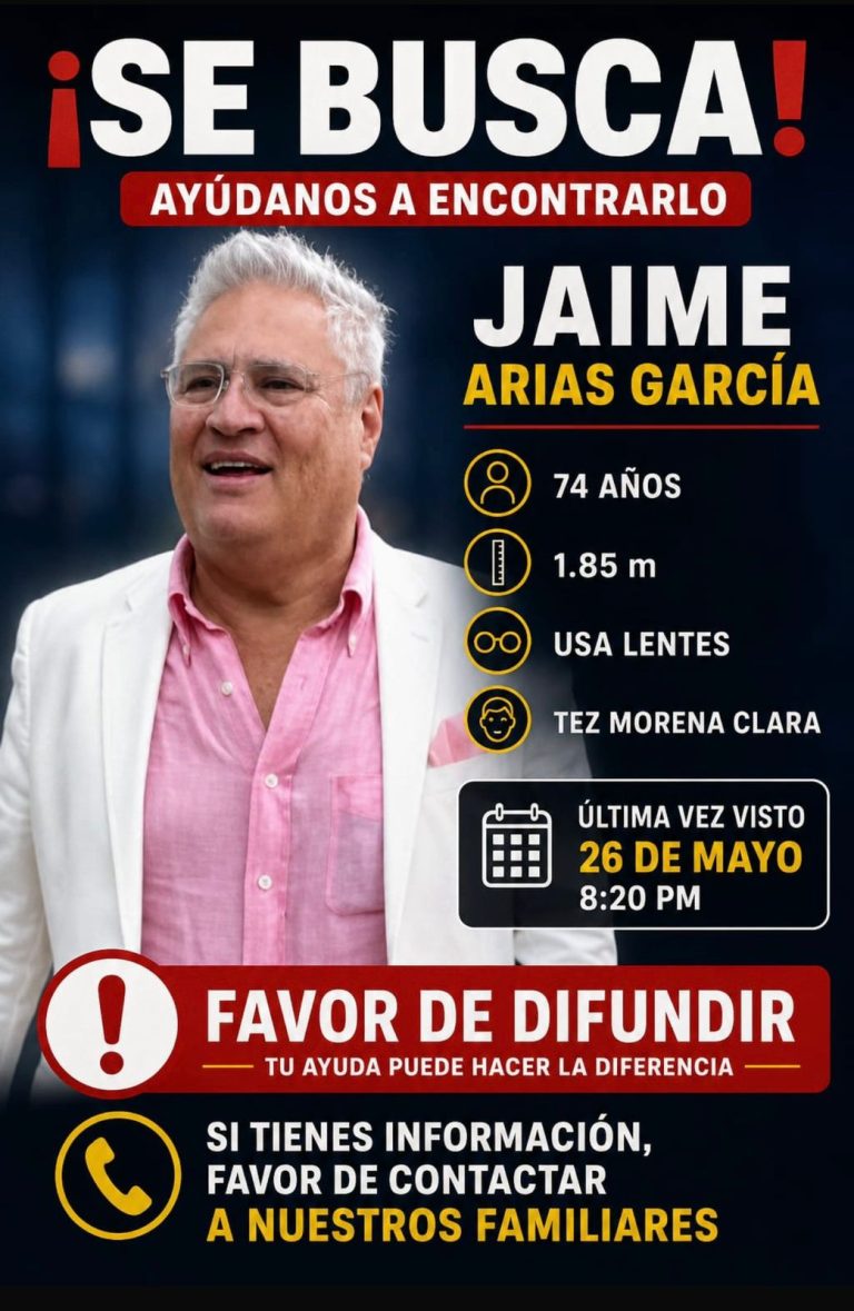 Localizan sin vida al empresario joyero Jaime Arias García | Guardia ...